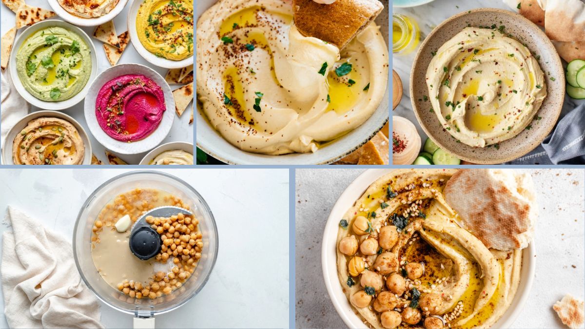 6 Steps to Make Homemade Hummus Smooth and Creamy - Cafe Madras